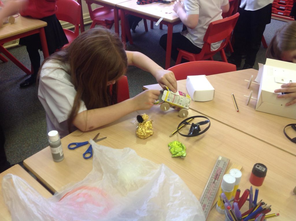 Building Model Cars – Wickersley St Alban's CE Primary
