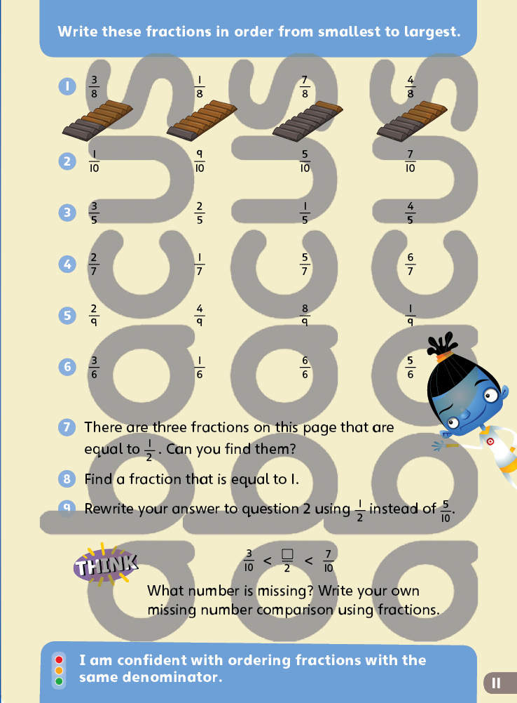 Fractions – Wickersley St Alban's CE Primary